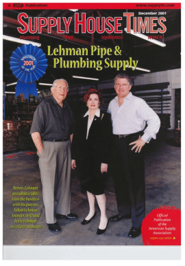 Our History – Lehman Pipe & Supply